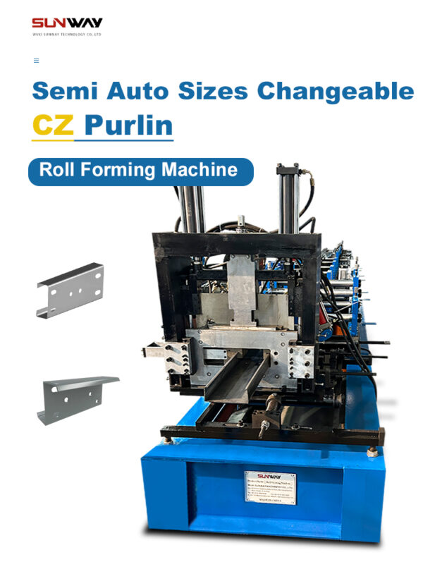 Types of Steel Sheet Roll Forming Machines - SUNWAY Machine